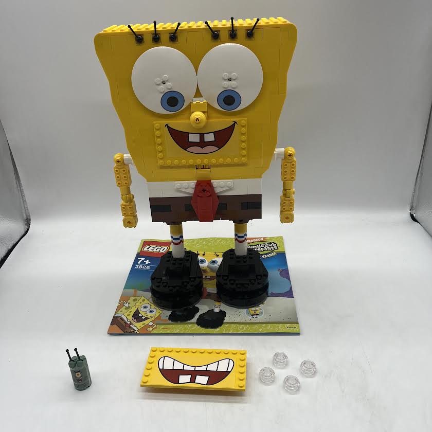 Build-A-Bob 3826 - Used LEGO Spongebob Squarepants Set – Bricks & Minifigs Eugene
