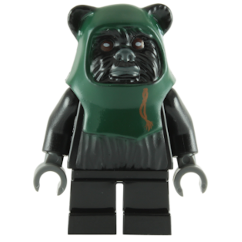 Ewok lego minifigures store