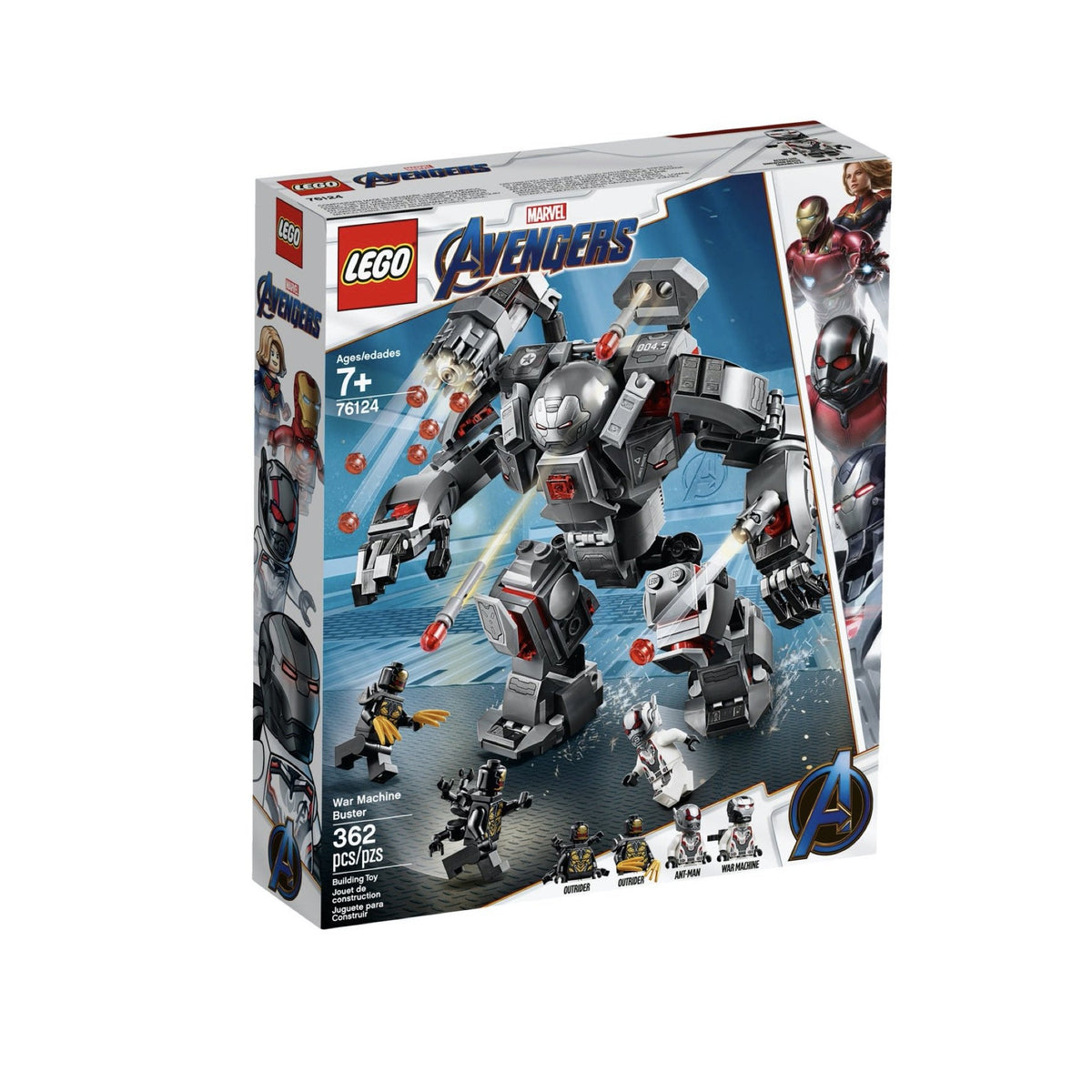 War Machine Buster 76124 New LEGO Marvel Super Heroes Set Bricks Minifigs Eugene