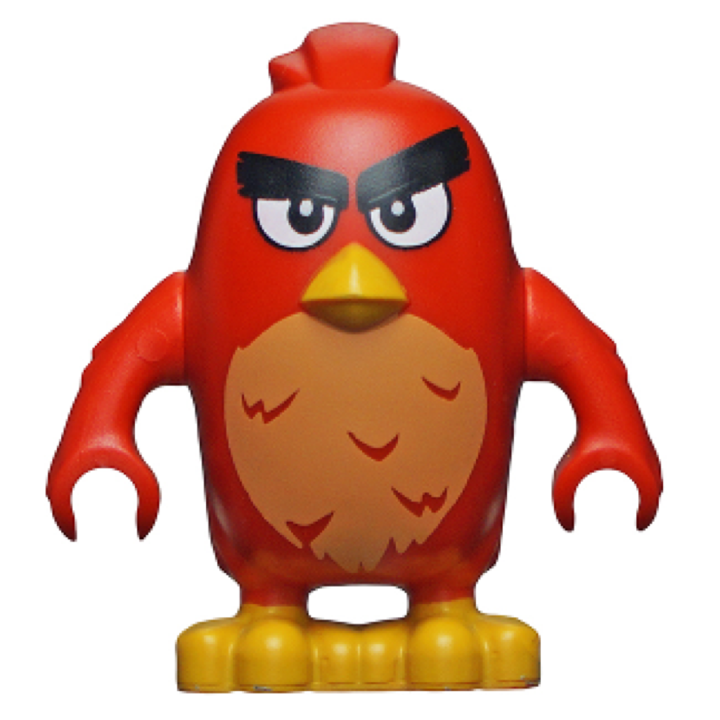 Red - LEGO Angry Birds Minifigure – Bricks & Minifigs Eugene