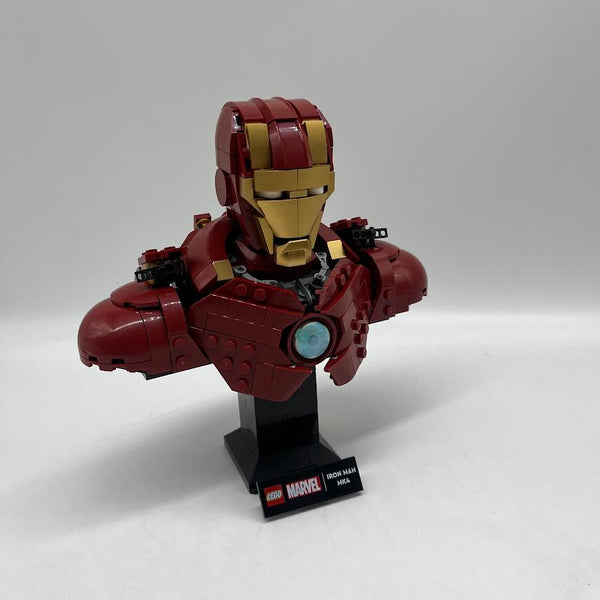 76327 Iron Man MK4 Bust - Used LEGO Marvel Set – Bricks & Minifigs Eugene