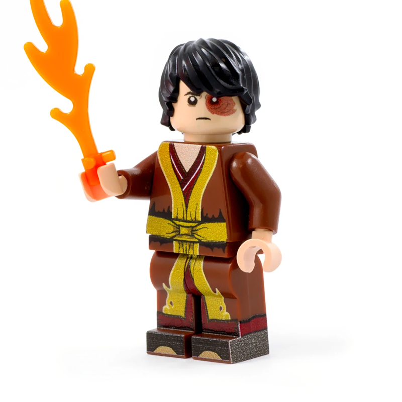 Zuko - Custom LEGO® Avatar The Last Airbender™ Minifigure – Bricks ...