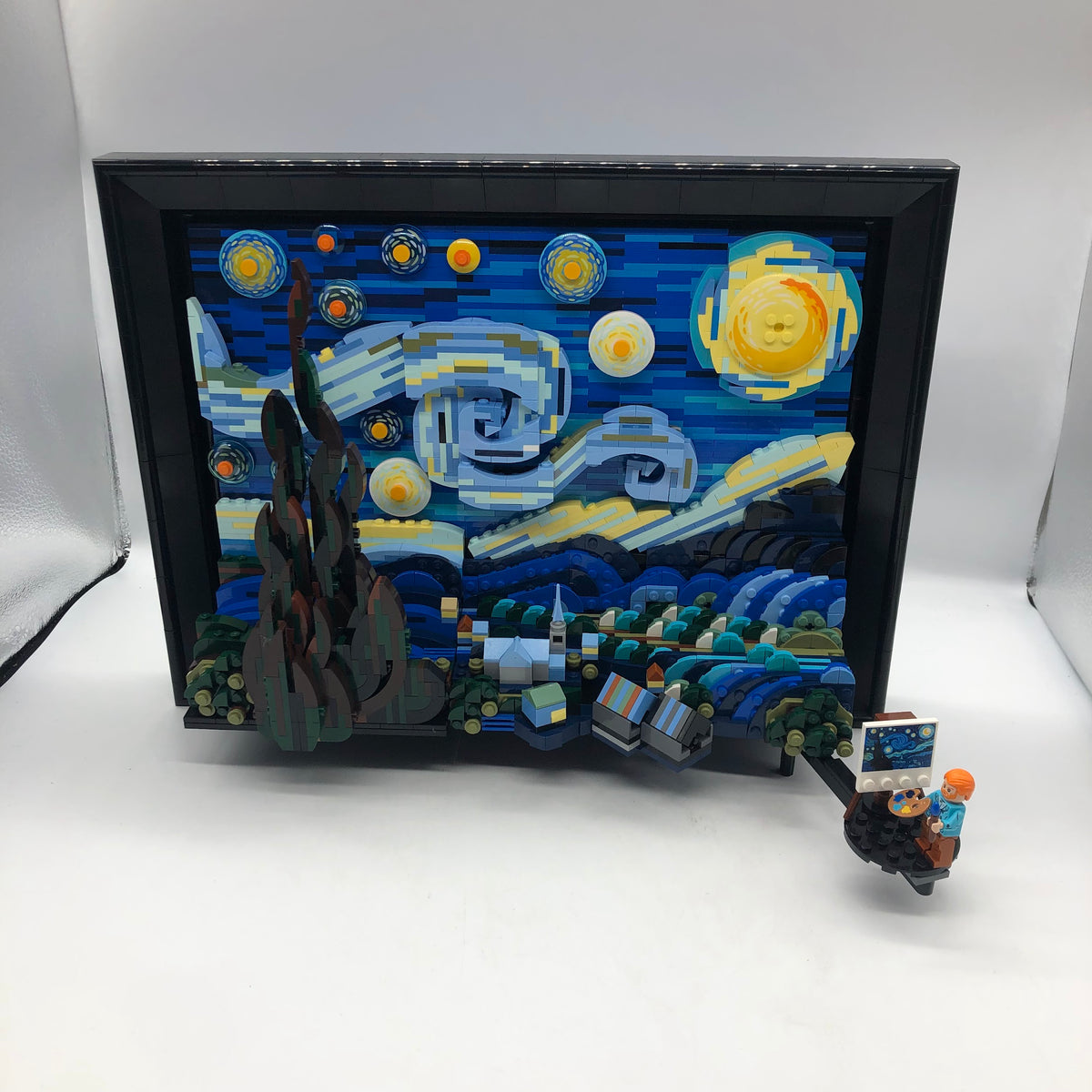 Vincent van Gogh - The Starry Night 21333 - Used LEGO® Ideas™️ Set ...