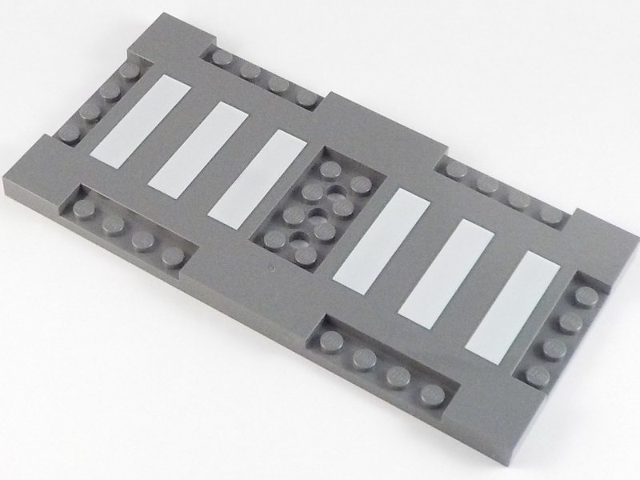 5"x2.5" Modified Lego Plate with Crosswalk – Bricks & Minifigs Eugene