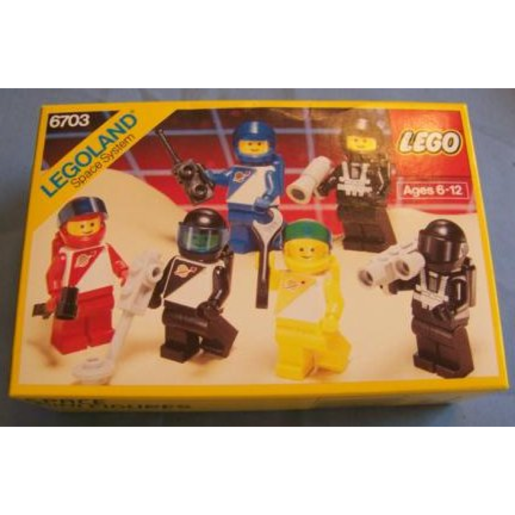 Space Mini-Figures 6703 - New LEGO® Vintage Space Set – Bricks ...