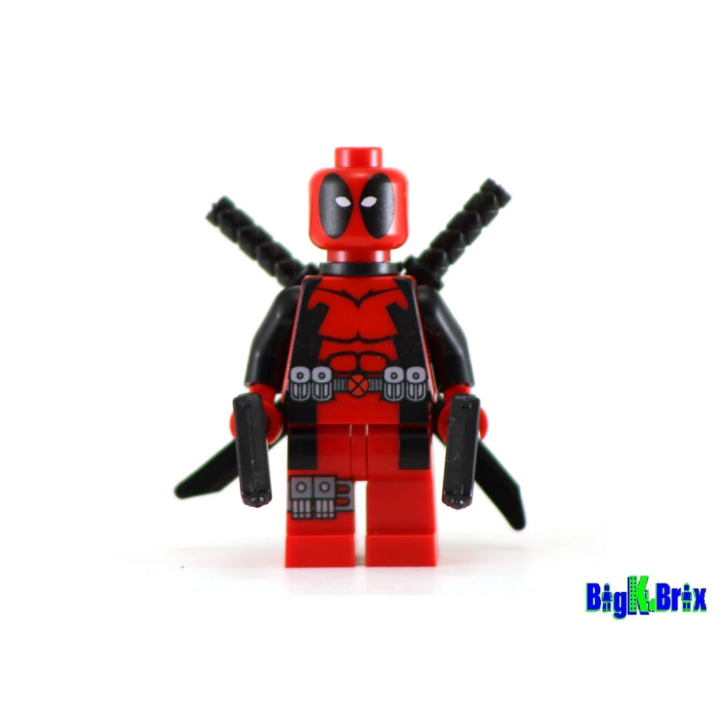Mercpool (Red Suit) - Custom LEGO® Minifigure – Bricks & Minifigs Eugene