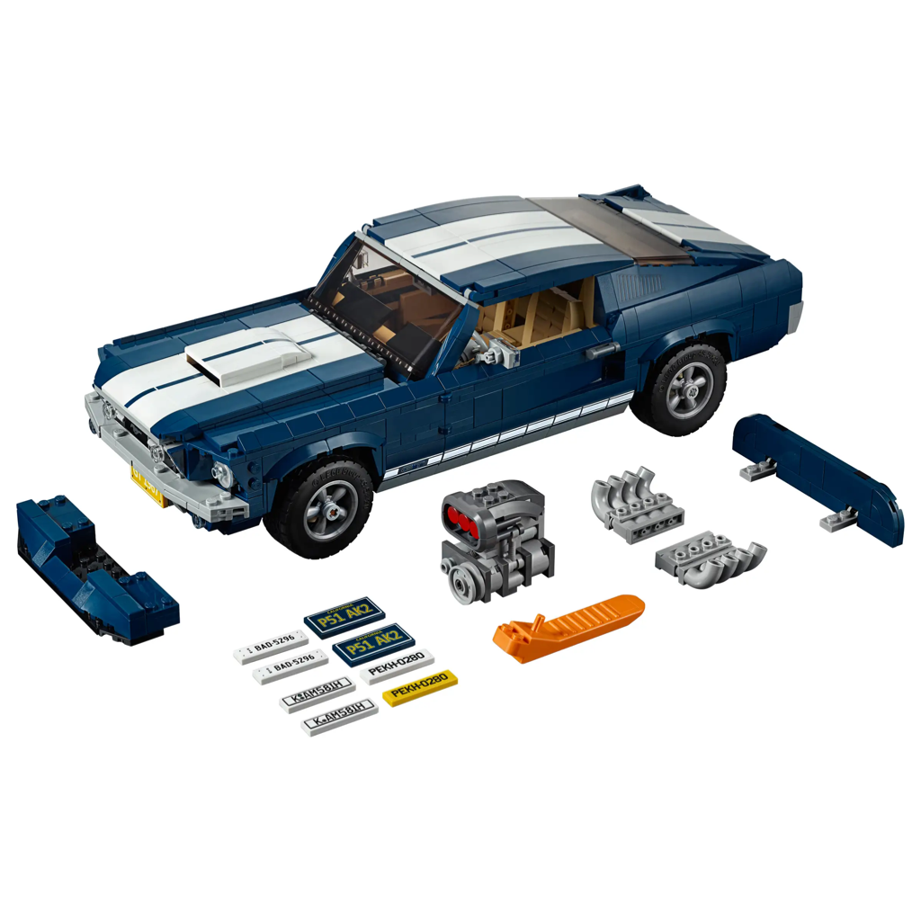 Ford Mustang 10265 - Certified Used, 100% Complete LEGO Creator Expert ...