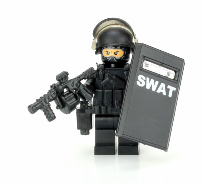 Riot Control Swat Police Officer - Custom Military LEGO¨ Minifigure ...
