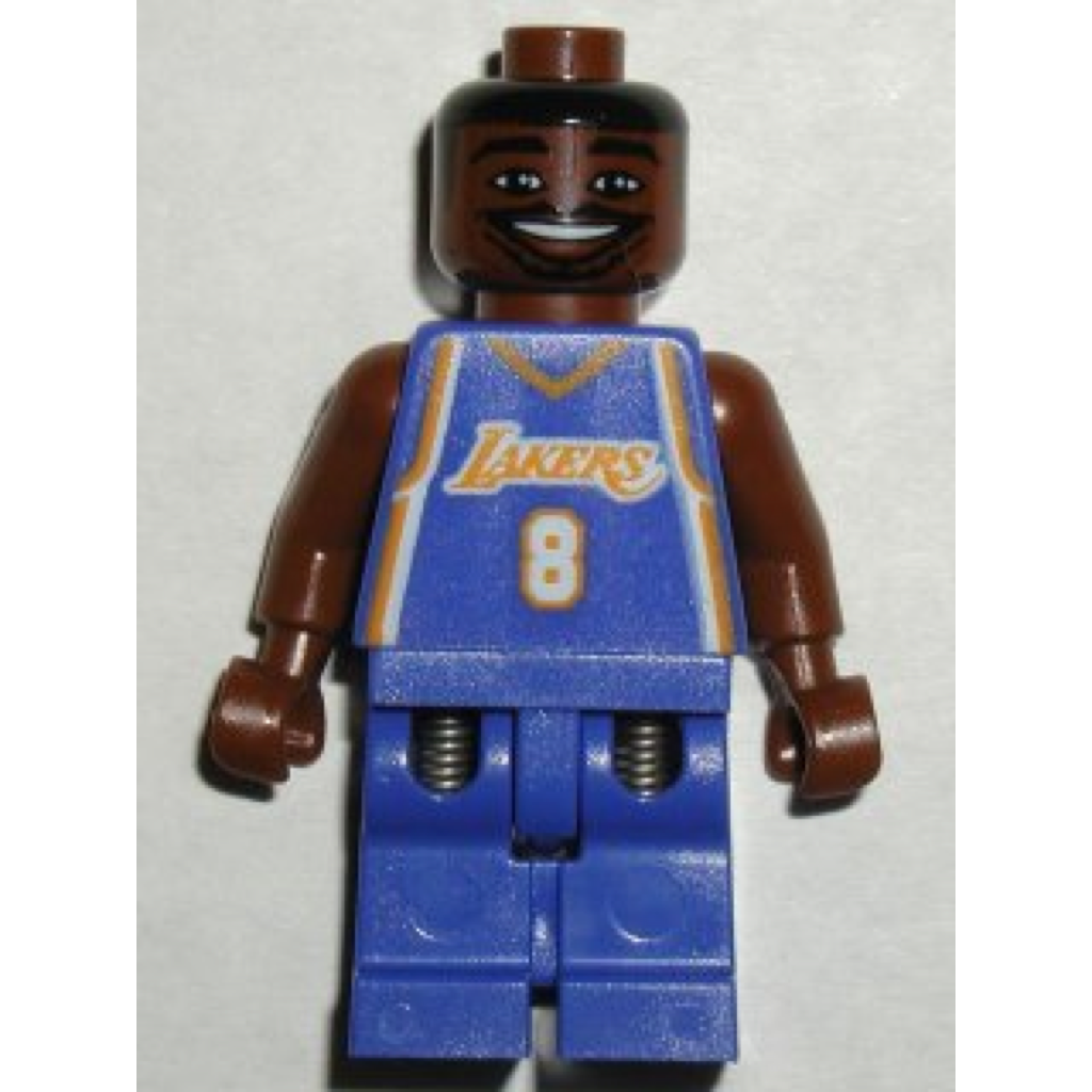 Kobe Bryant [Damage] - LEGO NBA basketball minifigure – Bricks ...