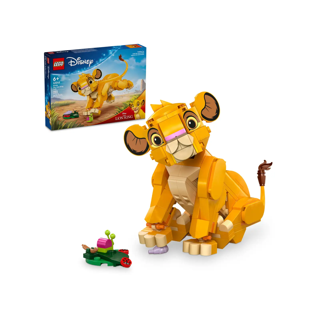Simba the Lion King Cub 43243 - New LEGO Disney Set – Bricks & Minifigs ...