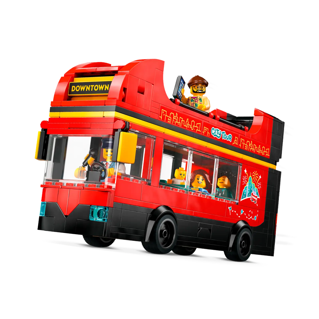 Red Double-Decker Sightseeing Bus 60407 - New LEGO City Set – Bricks ...
