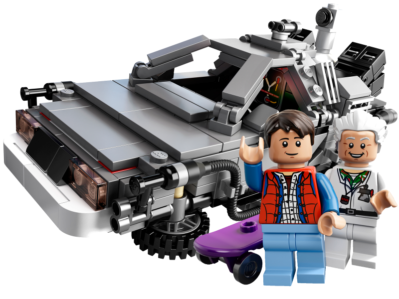 The DeLorean Time Machine - New, Sealed, Retired LEGO Ideas Set ...