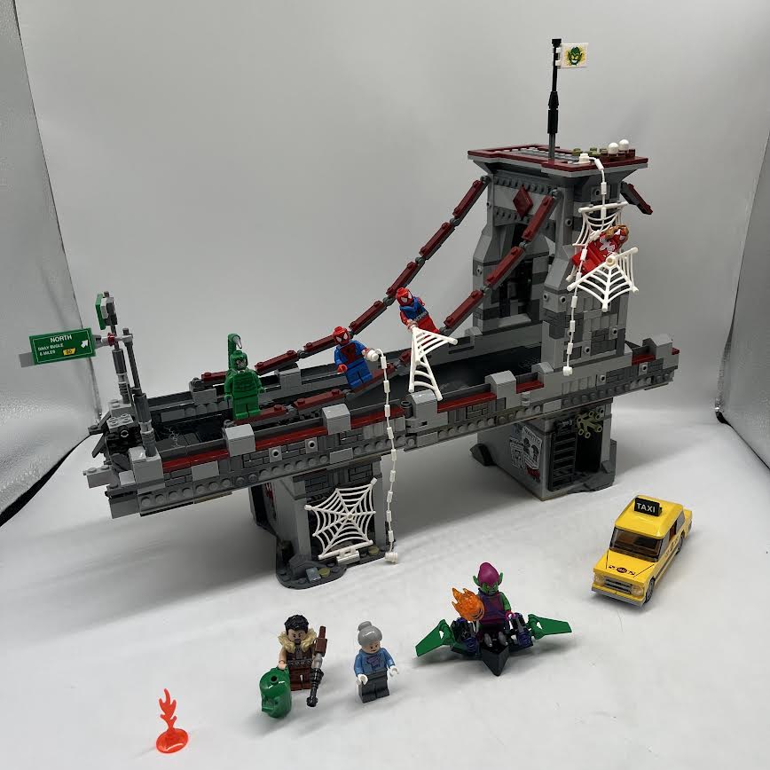 76057 Spider-Man: Web Warriors Ultimate Bridge Battle - Used LEGO Supe ...