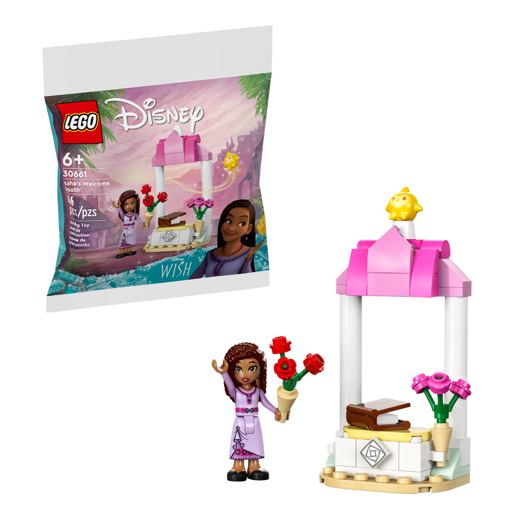Asha's Welcome Booth Polybag 30661 - New LEGO Disney Wish Set – Bricks ...