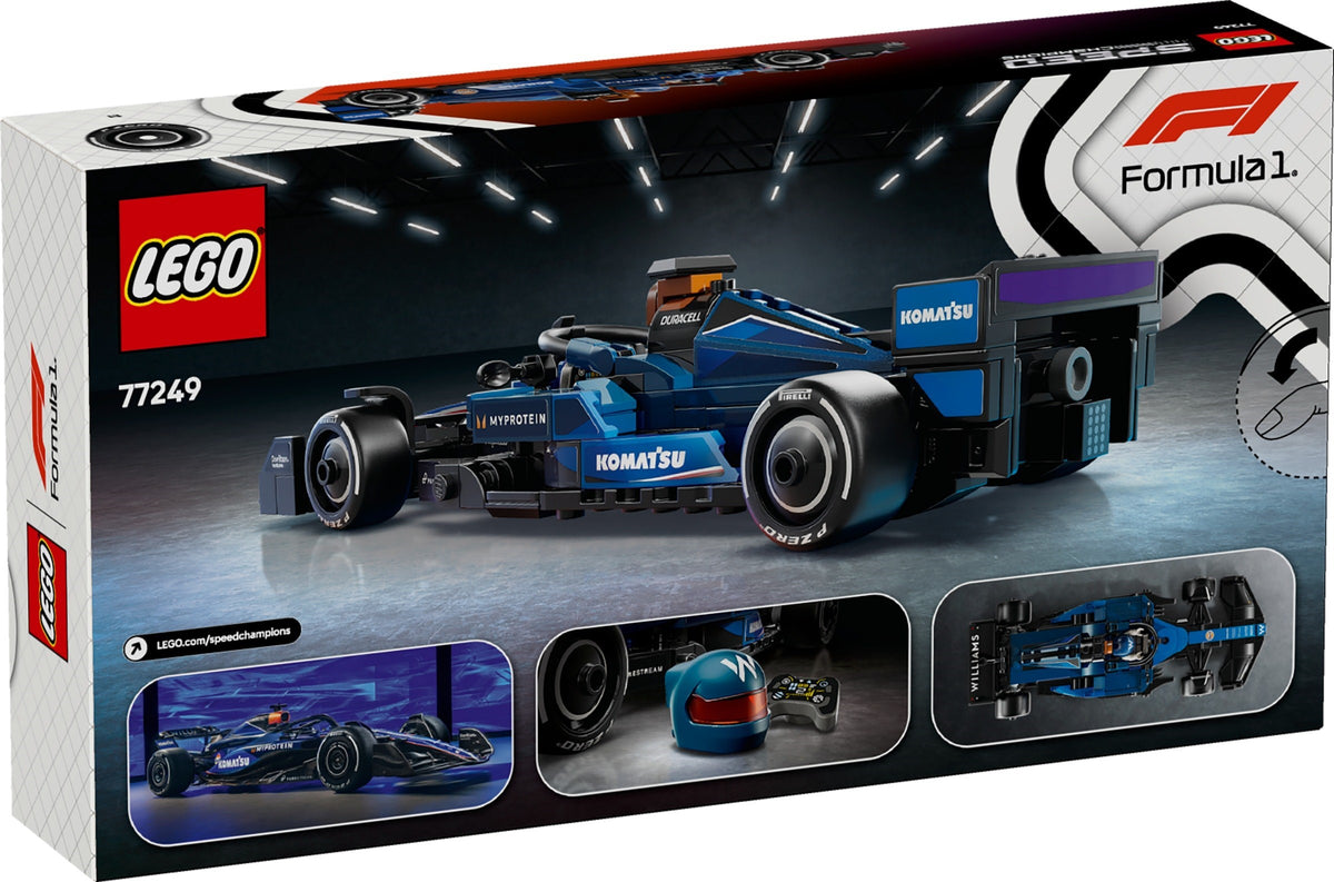 77249 Williams Racing FW46 F1 Race Car - New LEGO Speed Champions Set ...