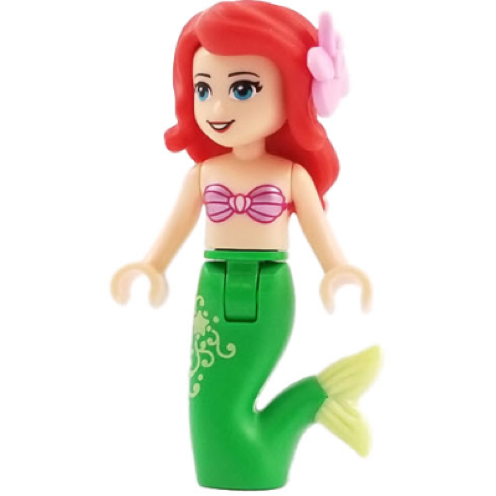 Ariel, Mermaid - LEGO Disney The Little Mermaid Minifigure – Bricks ...