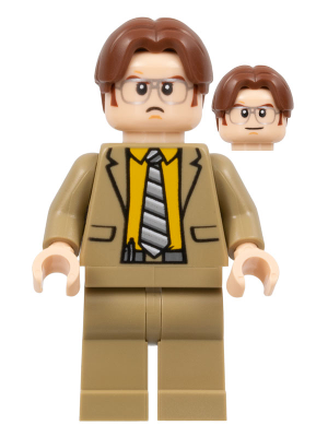 Dwight Schrute – Bricks & Minifigs Eugene