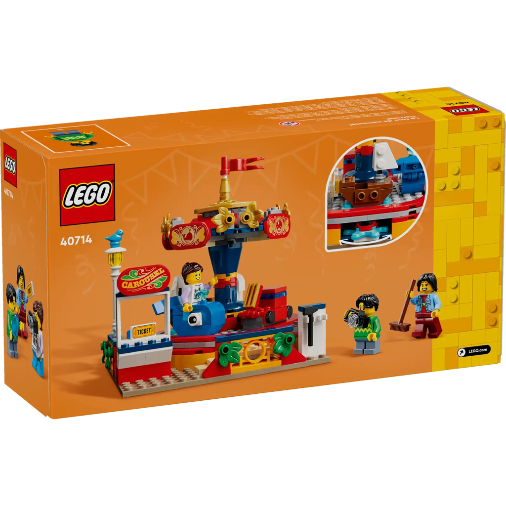 Carousel Ride 40714 - New LEGO Set – Bricks & Minifigs Eugene