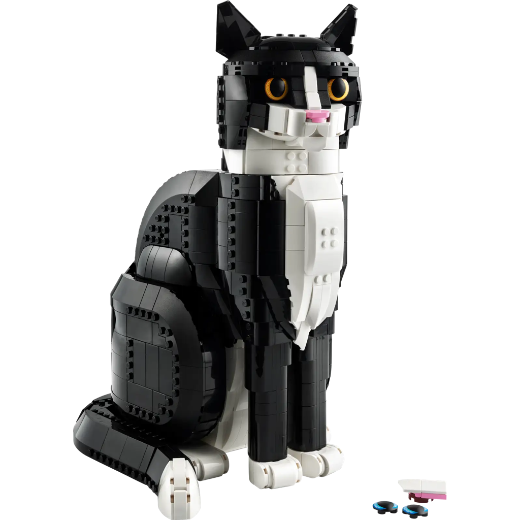 Tuxedo Cat 21349 - New LEGO® Ideas™️ Set – Bricks & Minifigs Eugene