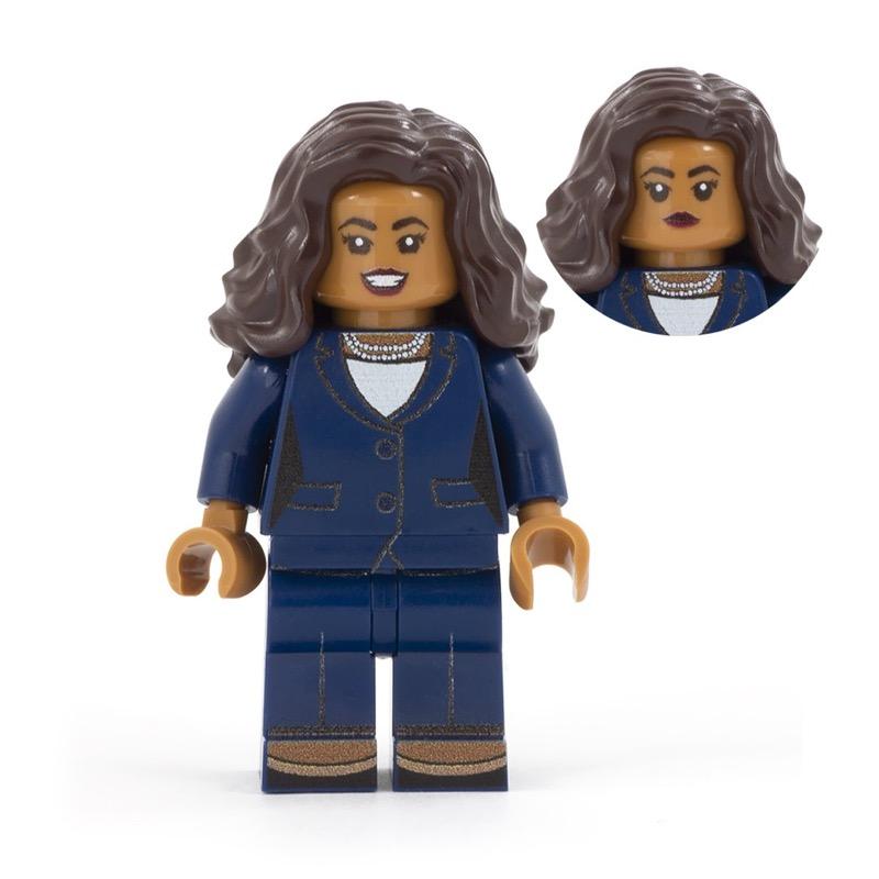 Kamala Harris - Custom LEGO® Minifigure – Bricks & Minifigs Eugene