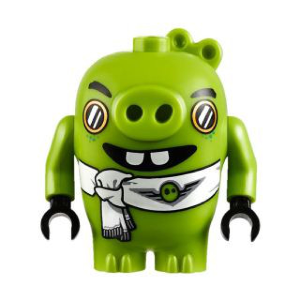 Pilot Pig - LEGO Angry Birds Minifigure – Bricks & Minifigs Eugene