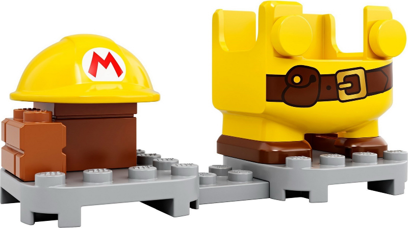 71371 Propeller Mario Power-Up Pack + 71373 Builder Mario Power-Up Pac ...