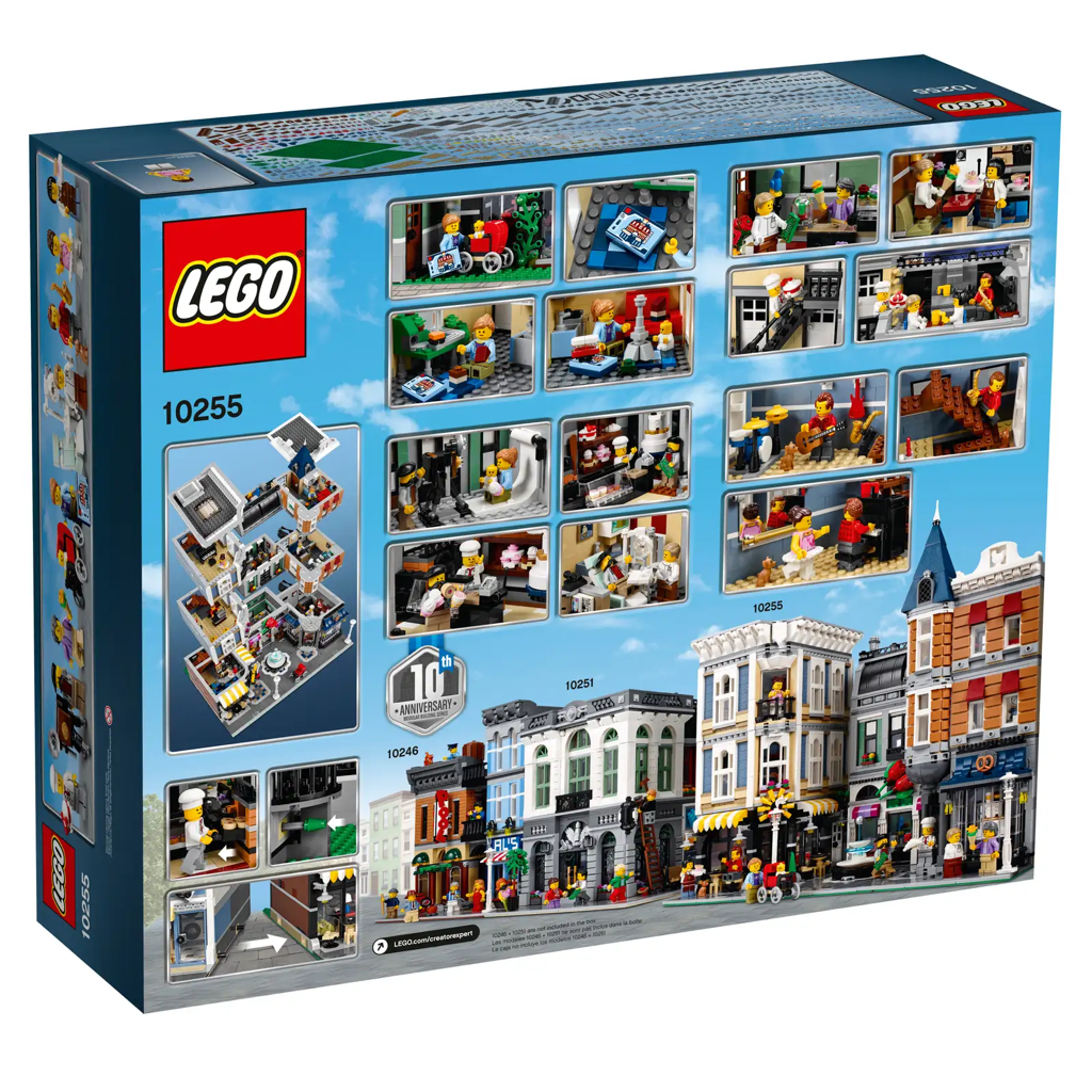 Assembly Square 10255 - New LEGO® Creator Expert™️ Modular Set – Bricks ...