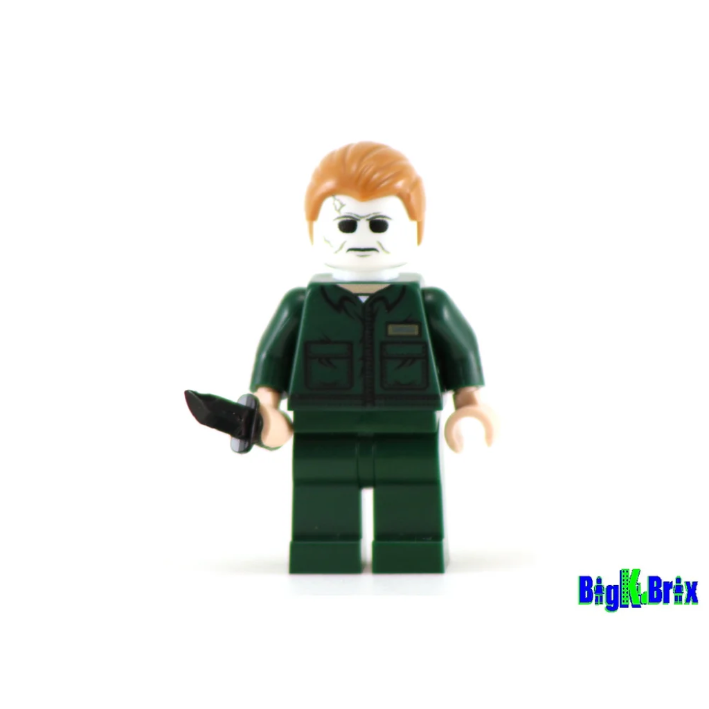 Masked Michael the Halloween Guy - Custom LEGO® Minifigure – Bricks ...
