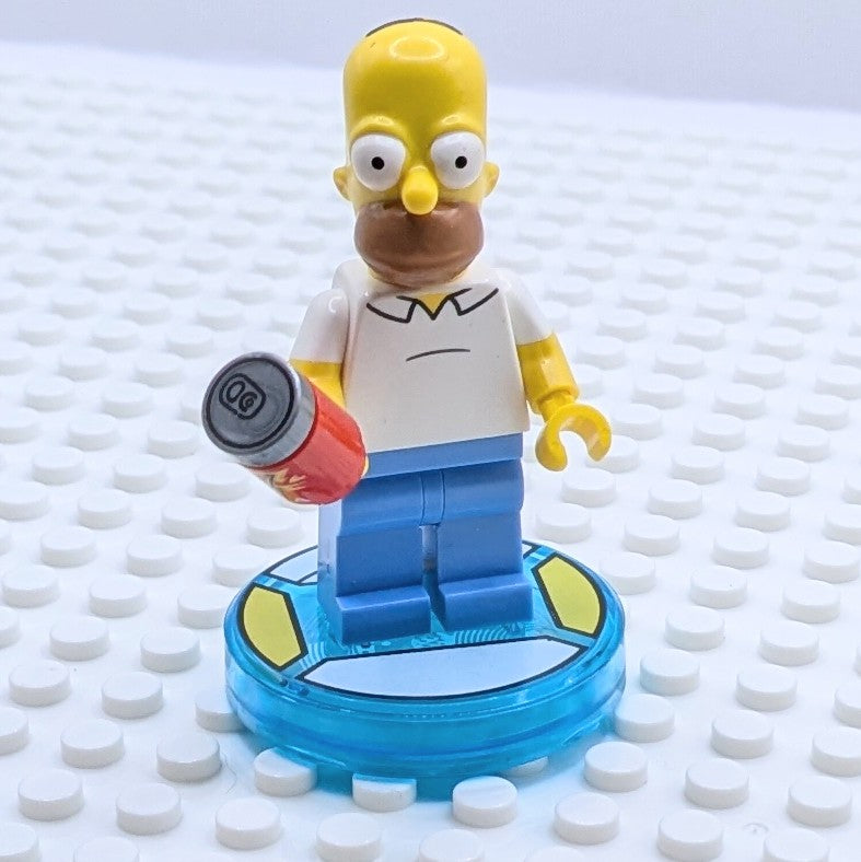 Homer Simpson - LEGO Simpsons Dimensions Minifigure – Bricks & Minifigs ...