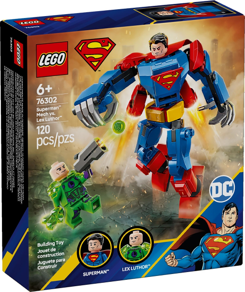 76302 Superman Mech vs. Lex Luthor - New LEGO DC Super Heroes Set ...