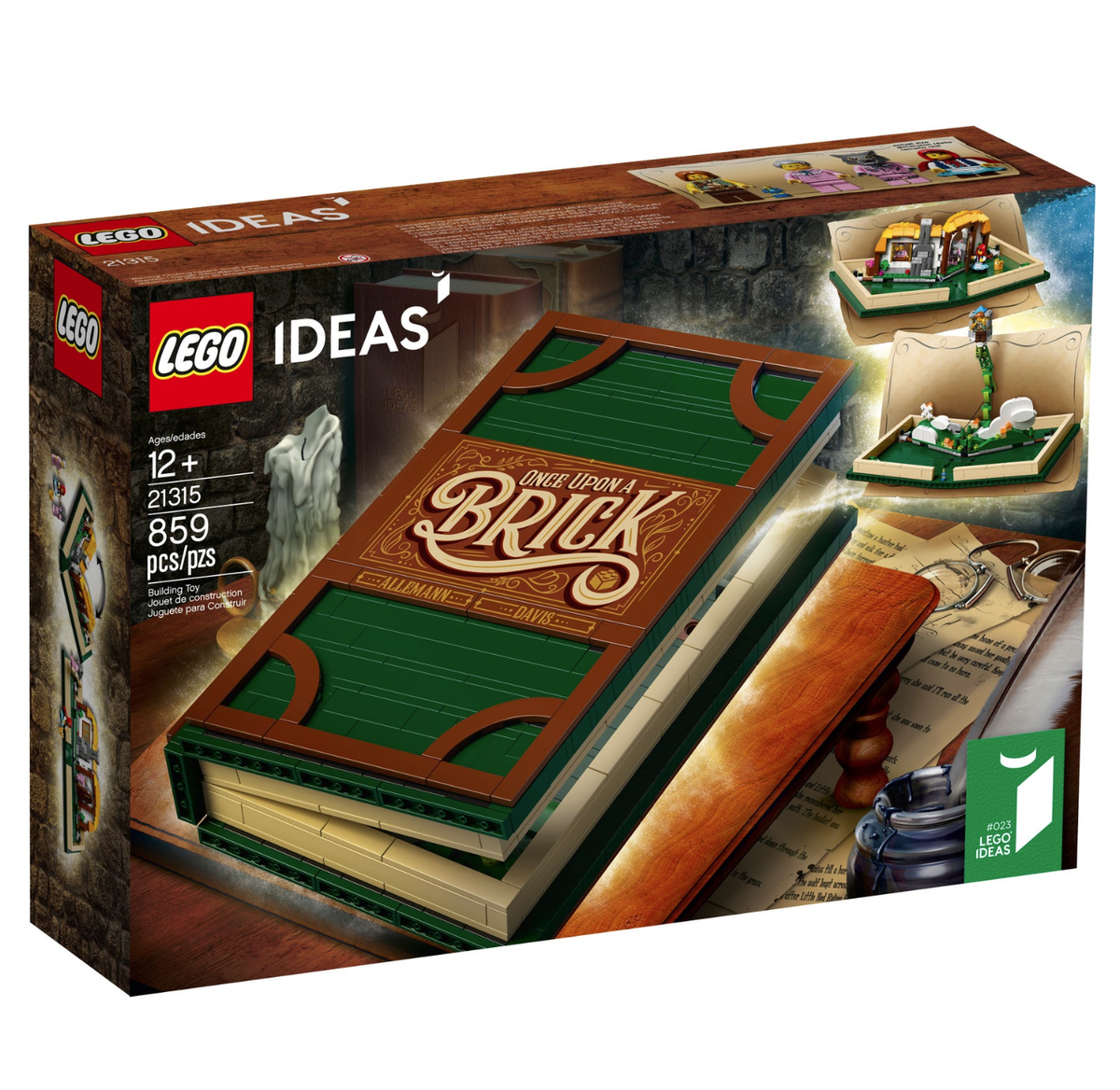 Once Upon A Brick 21315 - New LEGO® Ideas™ Set – Bricks & Minifigs Eugene