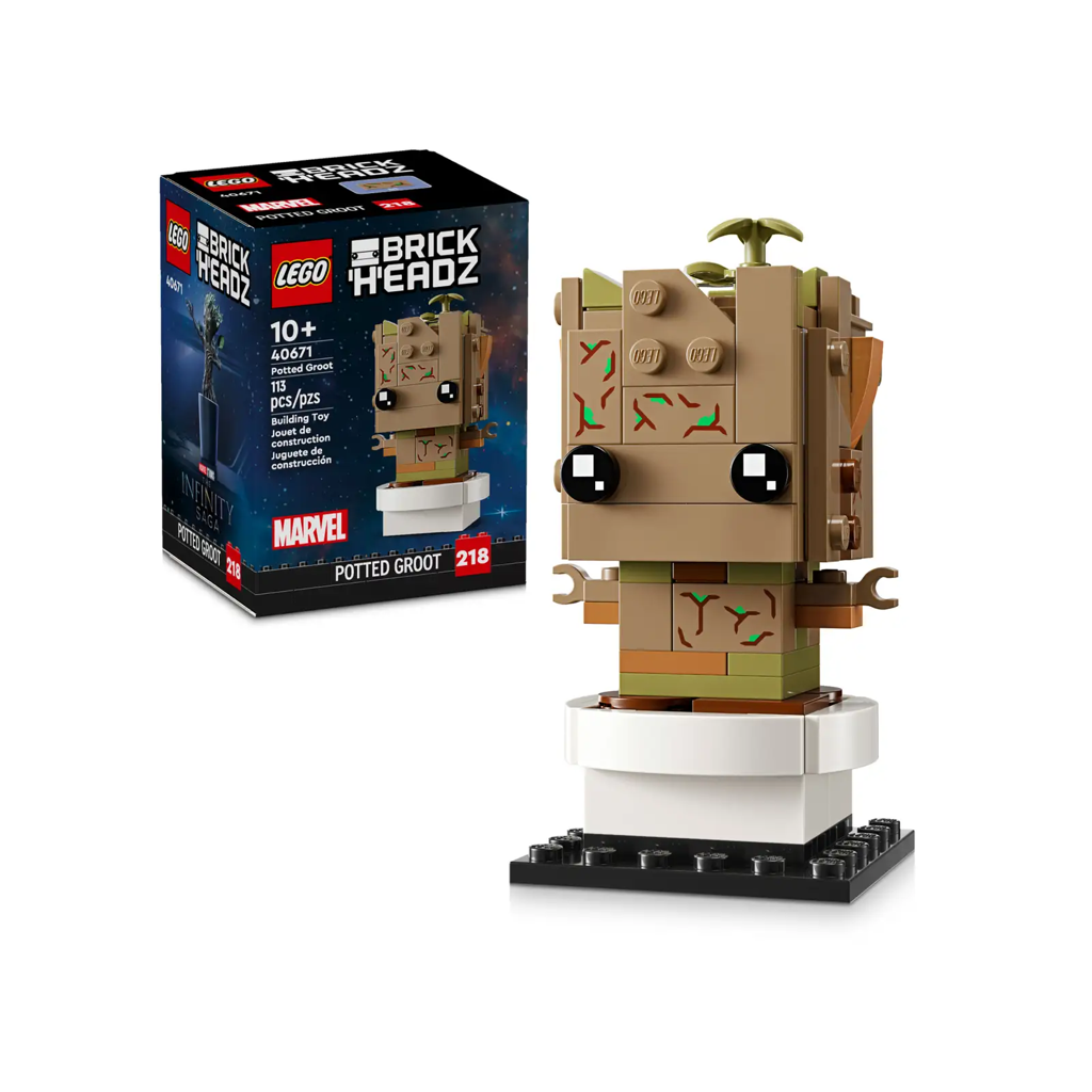 Potted Groot 40671 - New LEGO BrickHeadz Set – Bricks & Minifigs Eugene