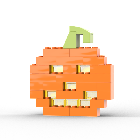 Pumpkin - Custom LEGO® Halloween Kit – Bricks & Minifigs Eugene