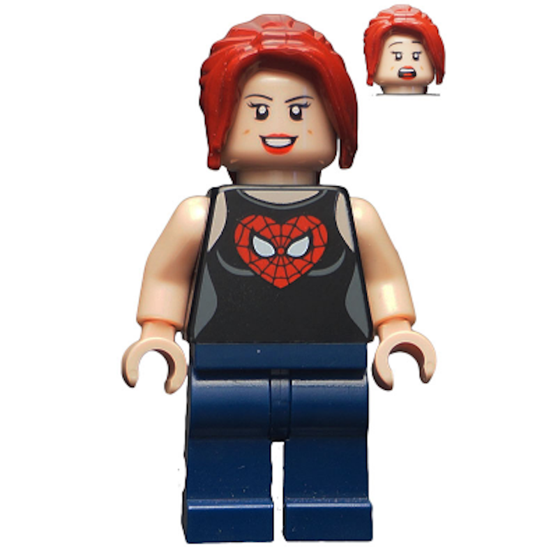 Mary Jane - LEGO® Marvel™ Super Heroes Minifigure – Bricks & Minifigs ...
