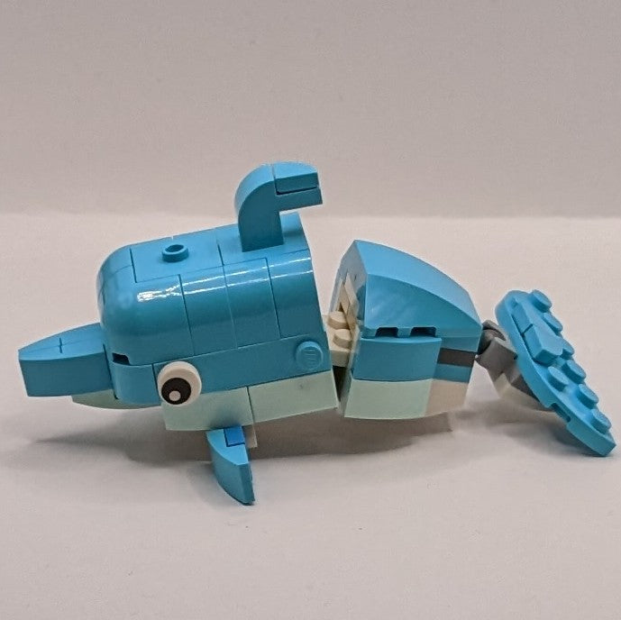 Dolphin, Brick Built - LEGO® Animal – Bricks & Minifigs Eugene
