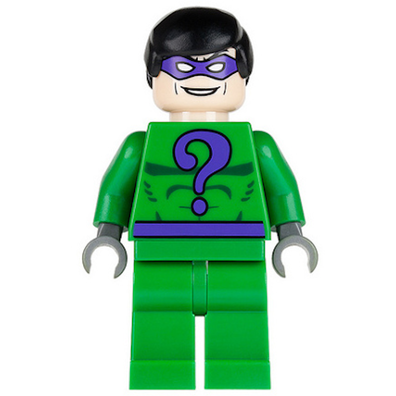The Riddler - LEGO® DC™ Super Heroes Minifigure – Bricks & Minifigs Eugene