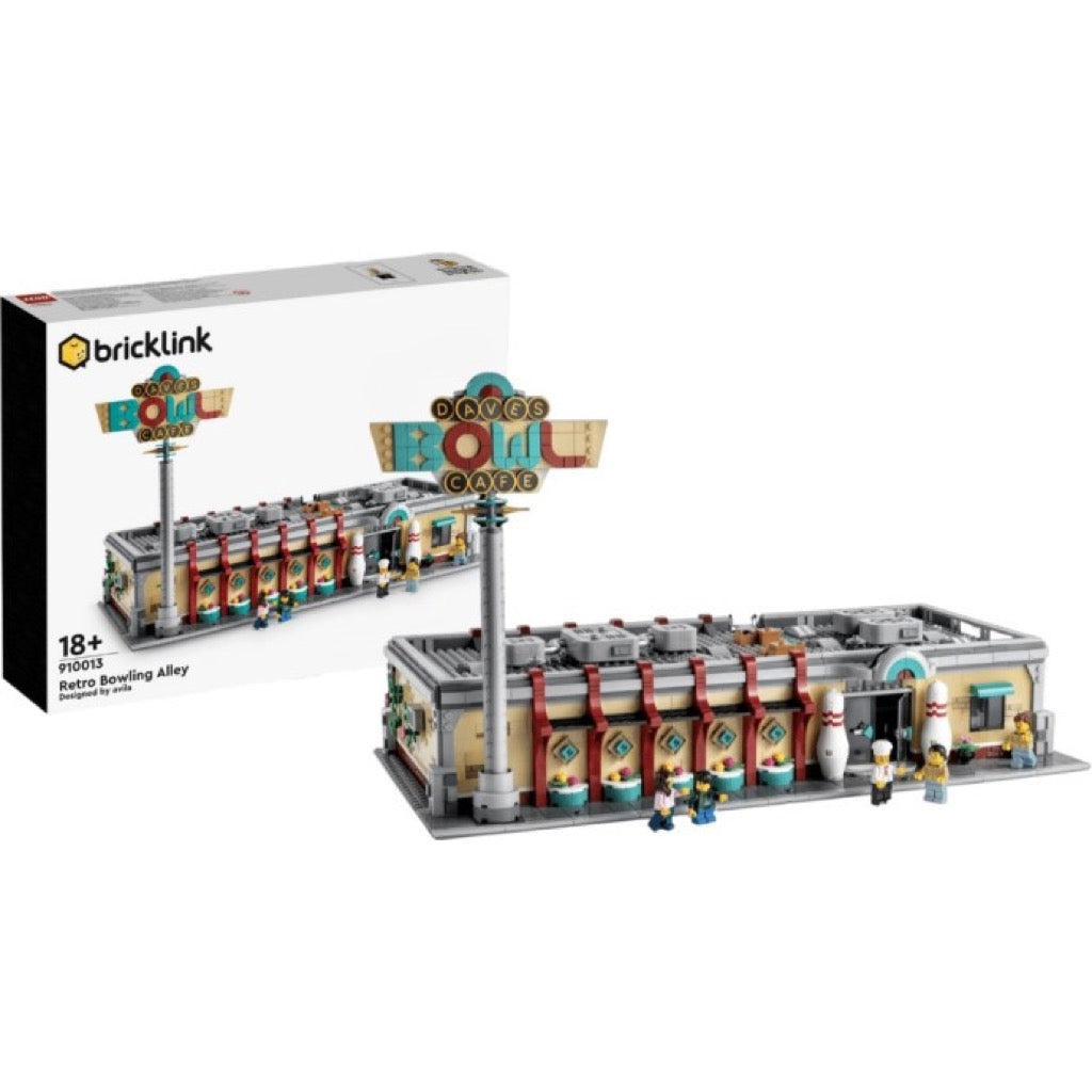 Retro Bowling Alley 910013 - New LEGO® BrickLink AFOL Designer Program ...