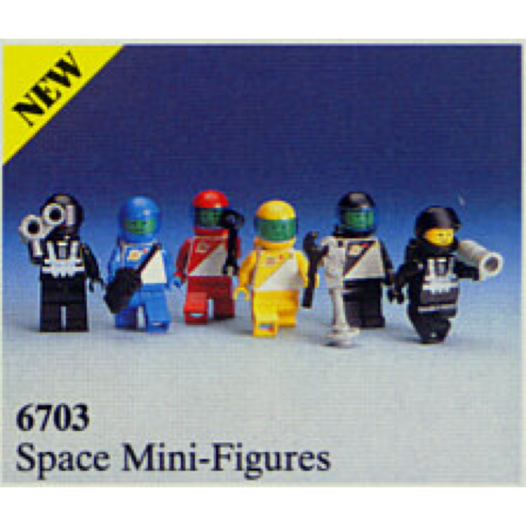 Space Mini-Figures 6703 - New LEGO® Vintage Space Set – Bricks ...