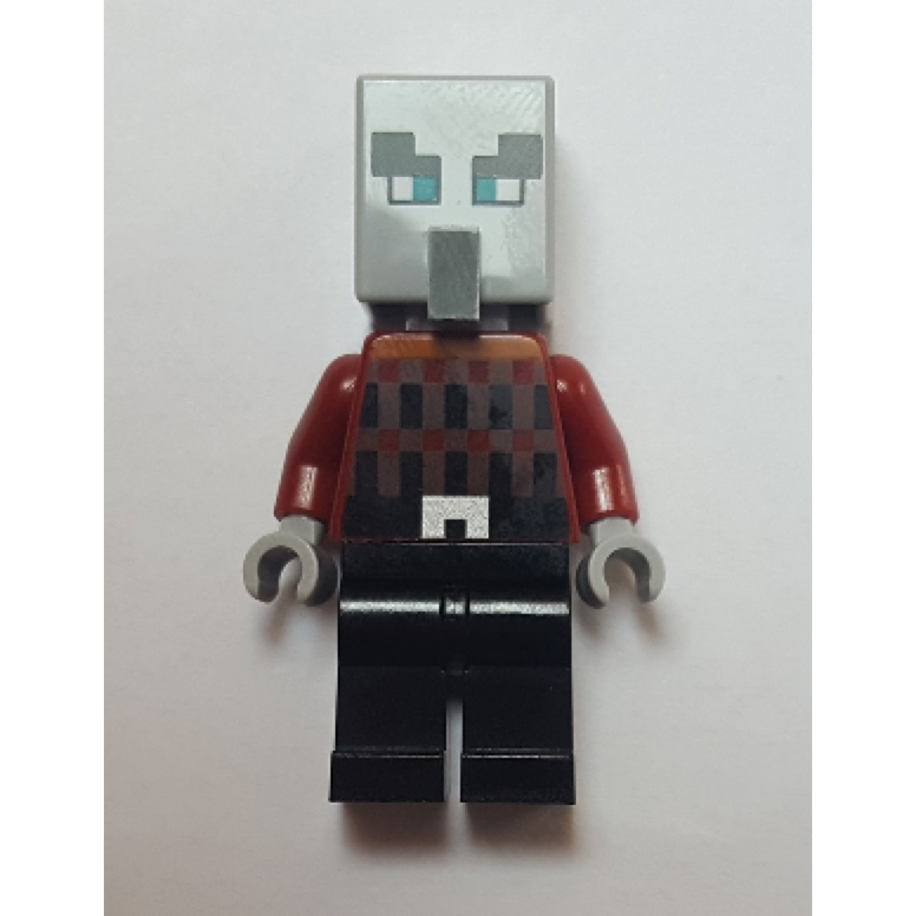 Illager (Pillager) - LEGO® Minecraft™️ Minifigure – Bricks & Minifigs ...