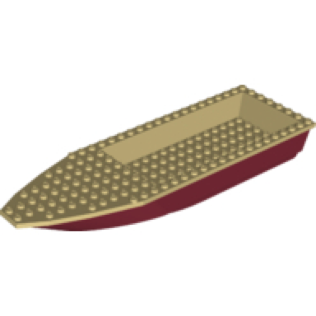 Medium Boat - LEGO® Boat – Bricks & Minifigs Eugene