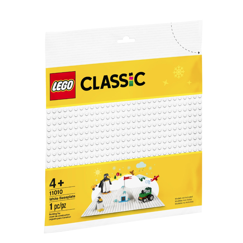 White Baseplate 11010 - New LEGO® Classic™ Baseplate – Bricks ...