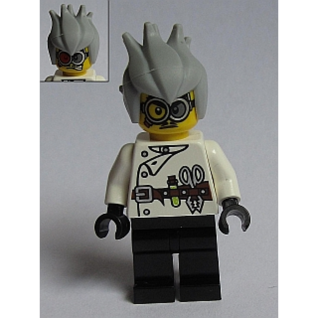 Crazy Scientist - LEGO® Minifigure – Bricks & Minifigs Eugene