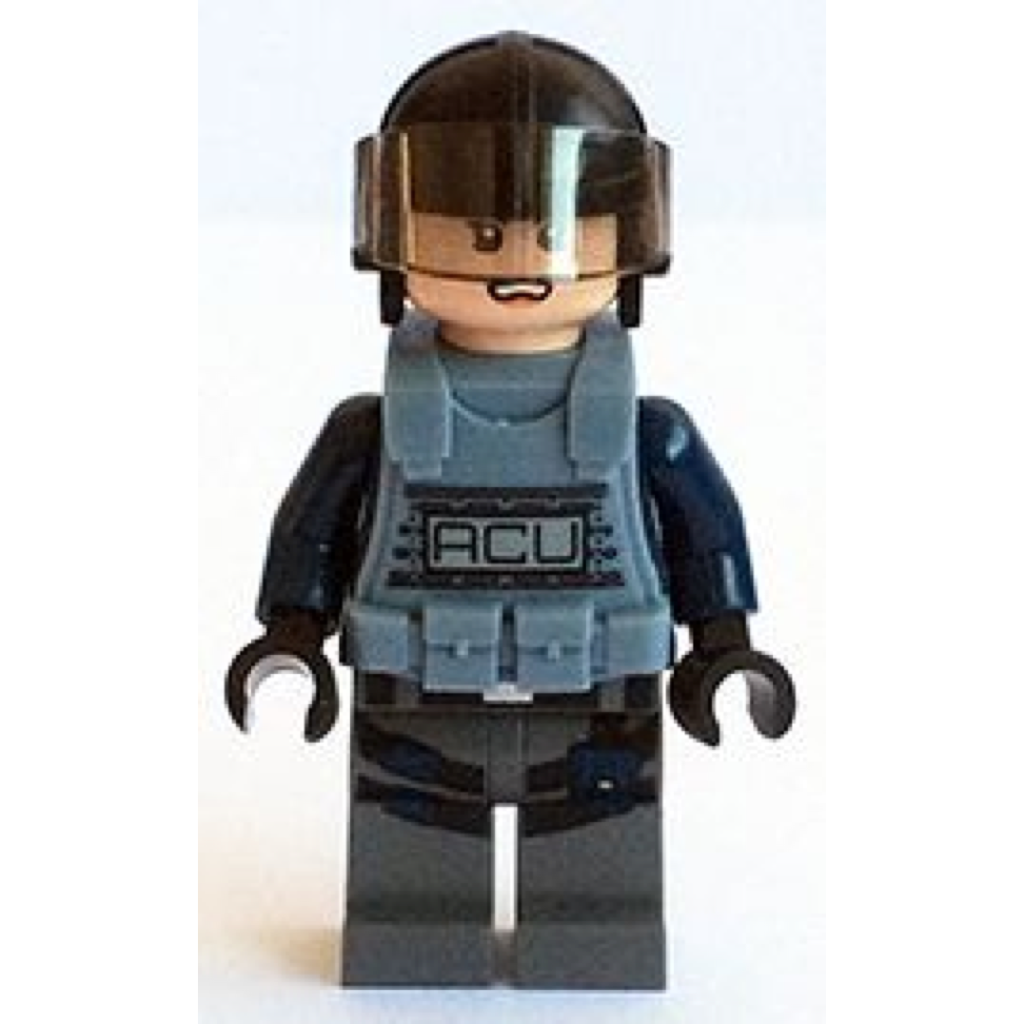 ACU Trooper - LEGO® Jurassic World™️ Minifigure – Bricks & Minifigs Eugene