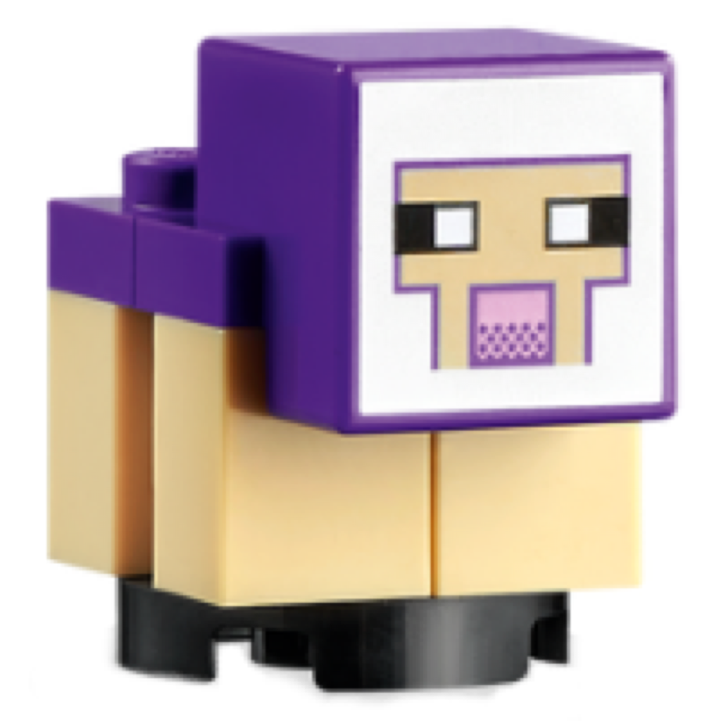 Sheep/Lamb - LEGO® Minecraft™️ Minifigure – Bricks & Minifigs Eugene