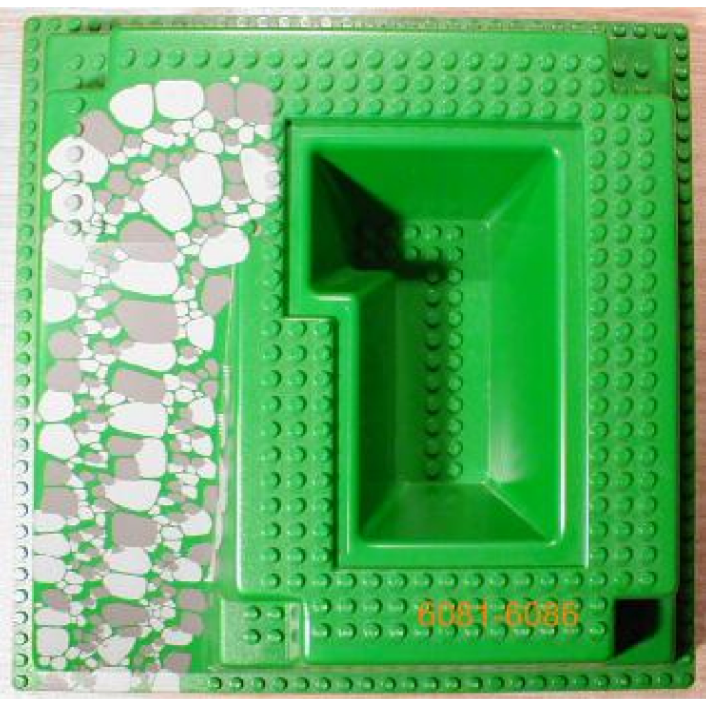 10"x10" LEGO® Raised Baseplate – Bricks & Minifigs Eugene