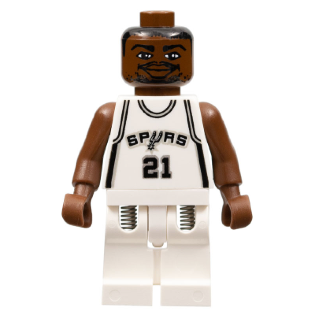 Tim Duncan - LEGO® NBA™️ Minifigure – Bricks & Minifigs Eugene