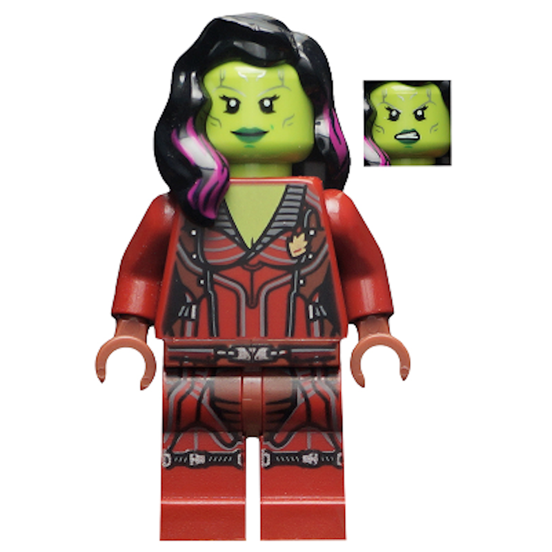 Gamora - LEGO® Marvel™ Super Heroes Minifigure – Bricks & Minifigs Eugene