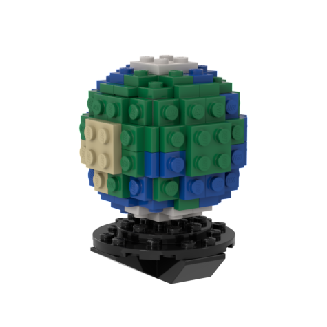 Earth Custom LEGO® Kit – Bricks & Minifigs Eugene