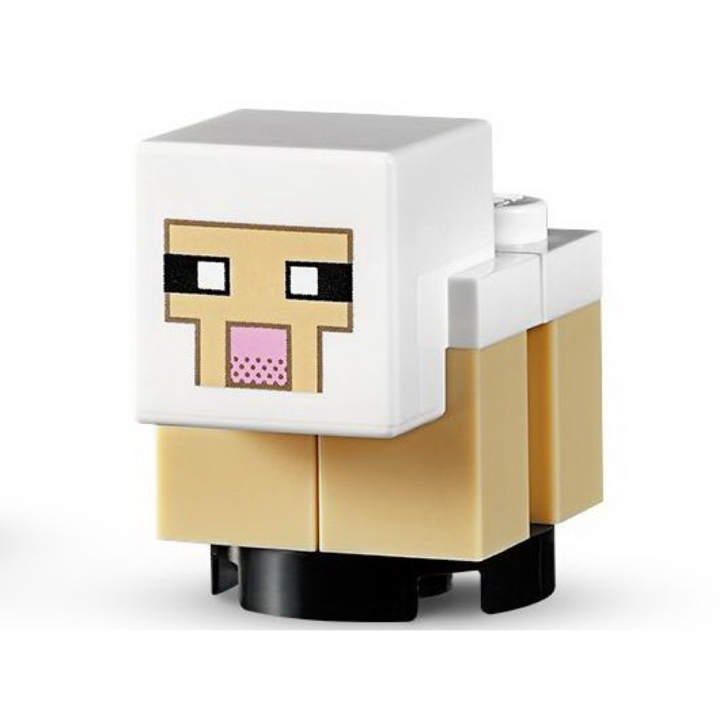 Sheep/Lamb - LEGO® Minecraft™️ Minifigure – Bricks & Minifigs Eugene