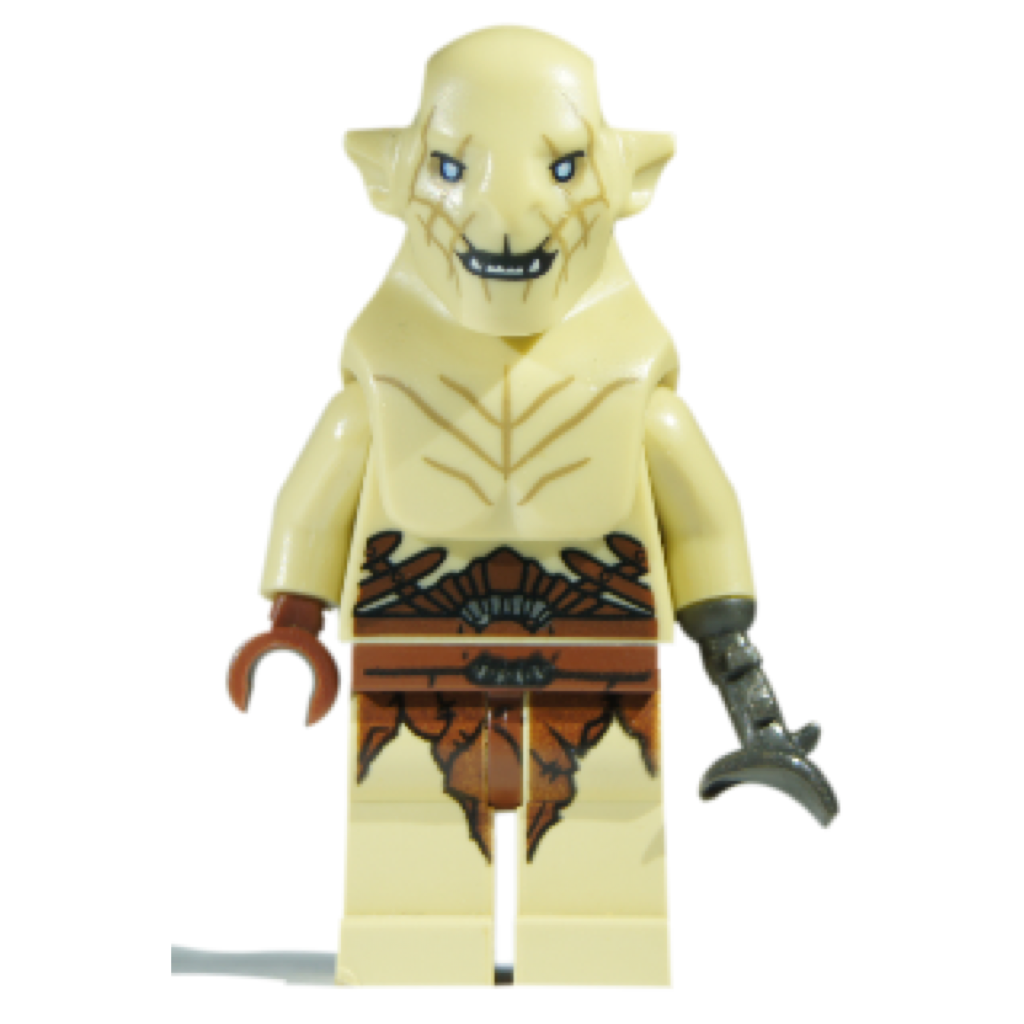 Azog - LEGO® Lord of the Rings™️ Minifigure – Bricks & Minifigs Eugene